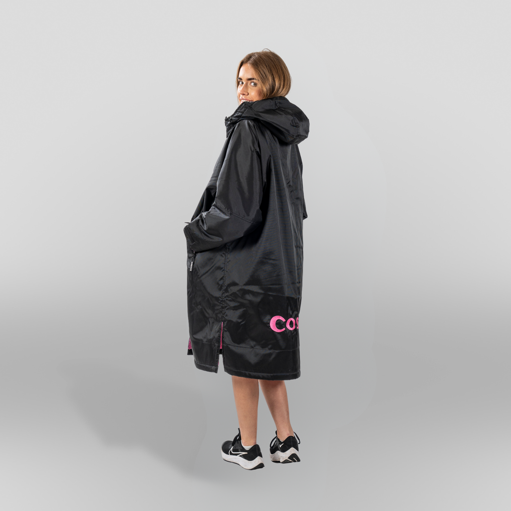 CosiRobe - Waterproof Dry Changing Robe - Stealth (Pink Edition) – Cosimac