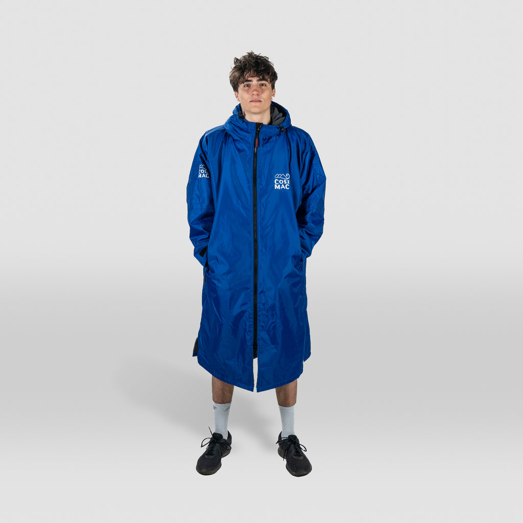CosiRobe - Waterproof Dry Changing Robe - Diver Blue – Cosimac