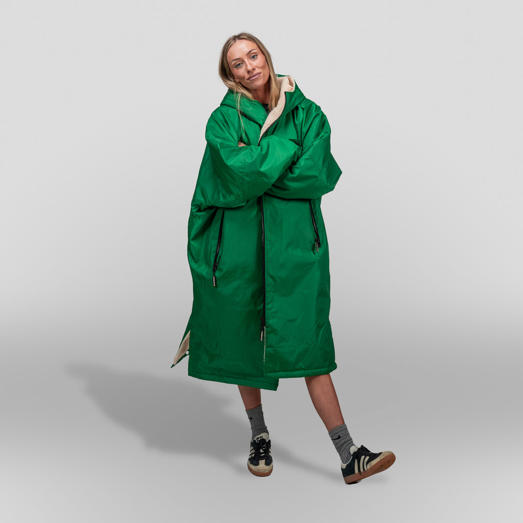 CosiRobe - Waterproof Dry Changing Robe - Emerald Green – Cosimac