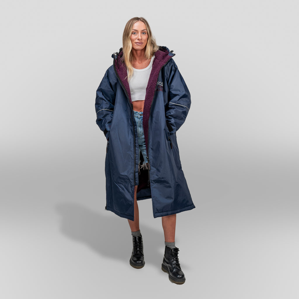 CosiFlex - Waterproof Dry Changing Robe - Midnight Navy – Cosimac
